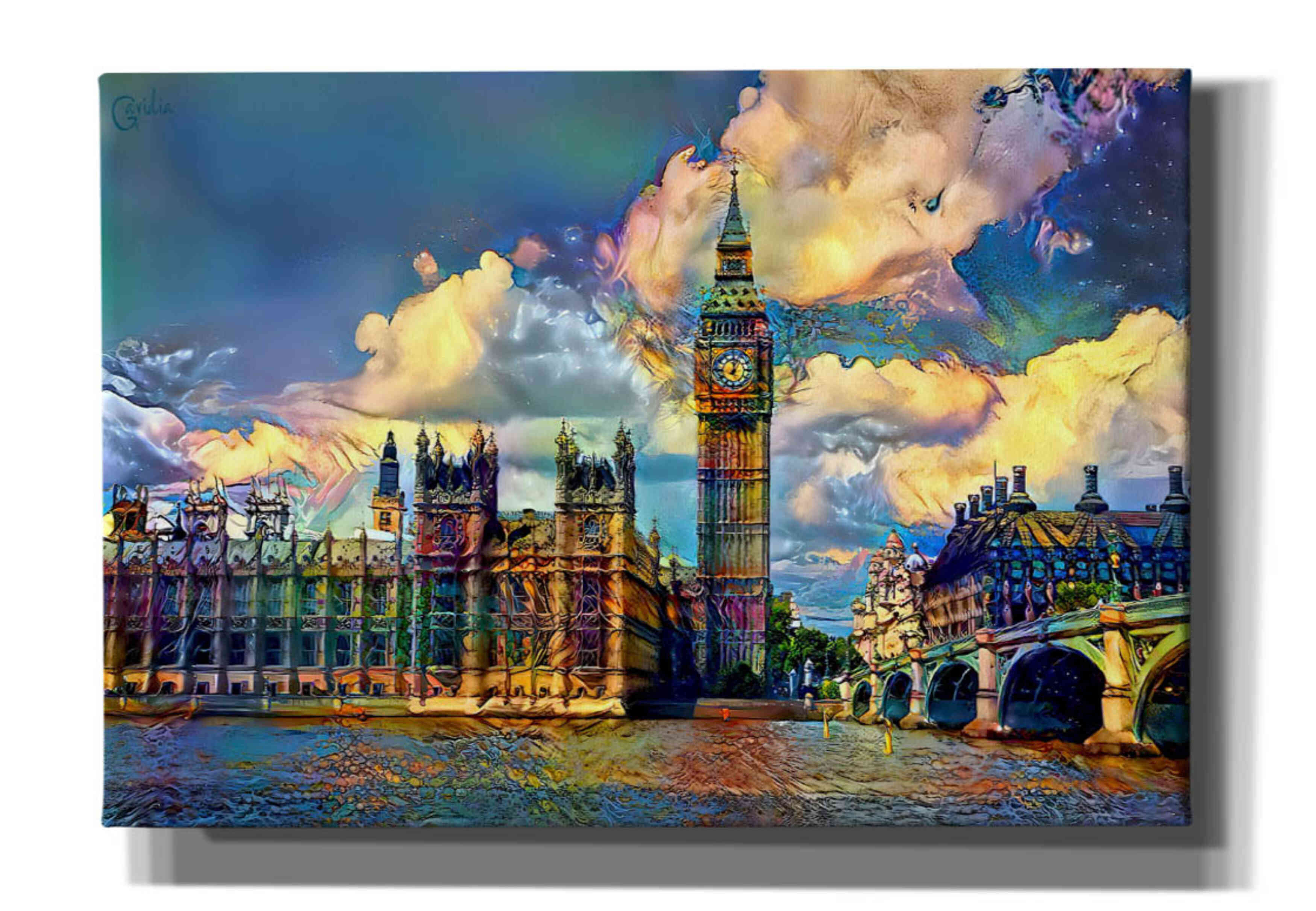 Alcott Hill® London England Big Ben and Parliament by Pedro Gavidia ...