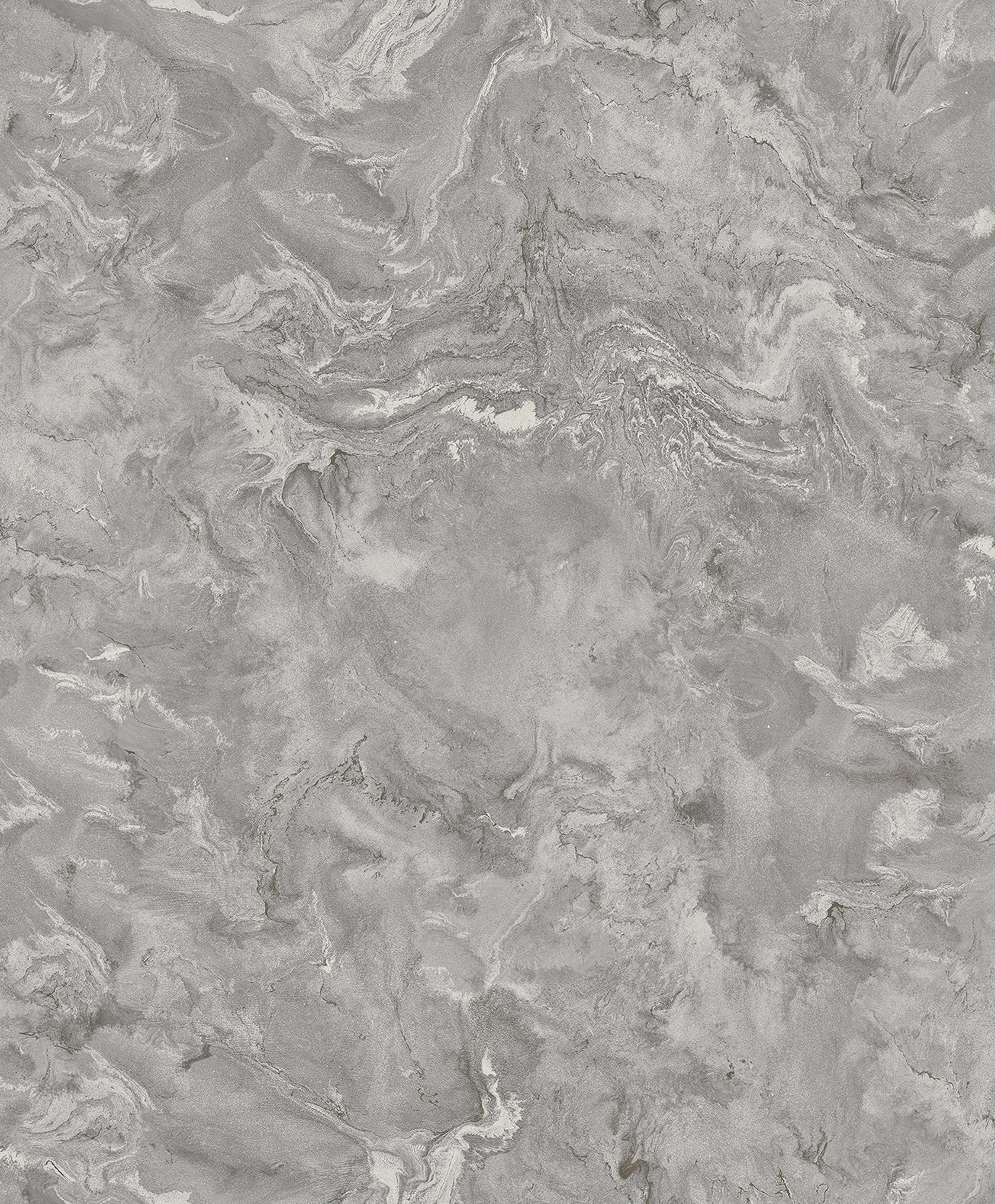 A-Street Prints Meness Grey Metallic Marbling Wallpaper | Perigold
