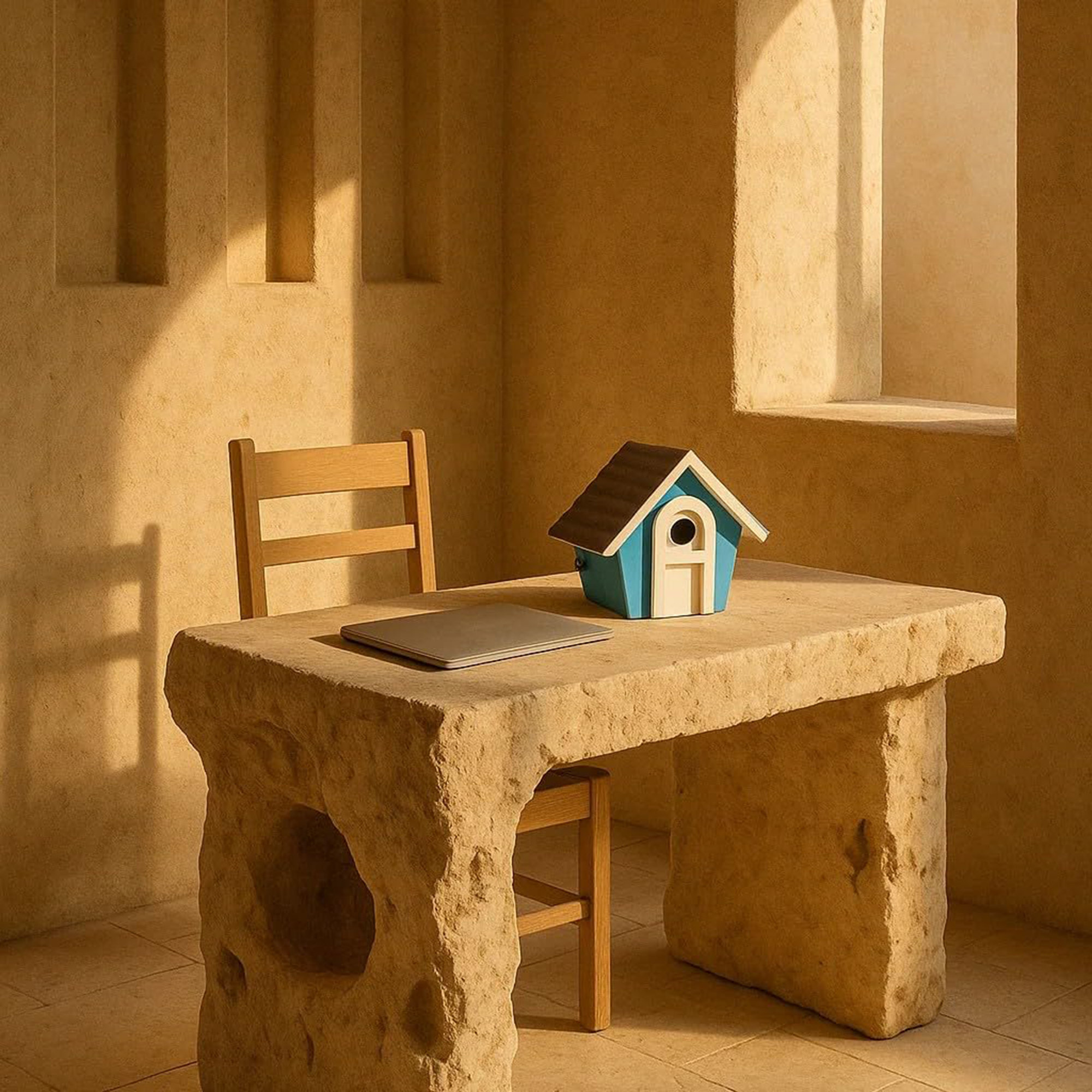 Ophelia & Co. Cottage Wren Birdhouse | Weatherproof Metal Roof ...