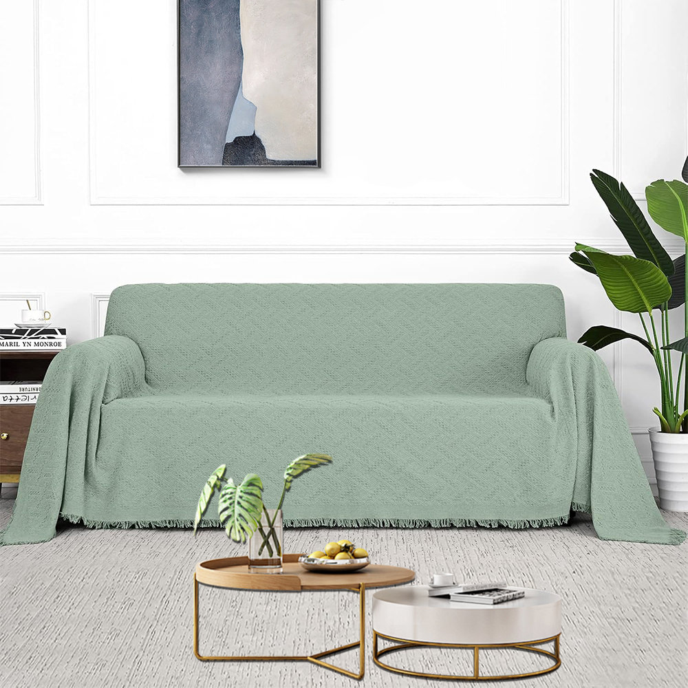 changyixing One-Piece Sofa Cover, Full Coverage Sofa Cloth, Dust-Proof ...