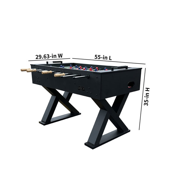 KICK Foosball Tables Kick Dominator 55" Foosball Table | Wayfair