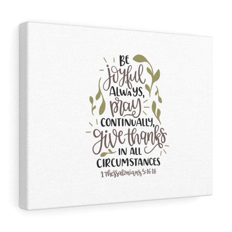 be joyful pray continually