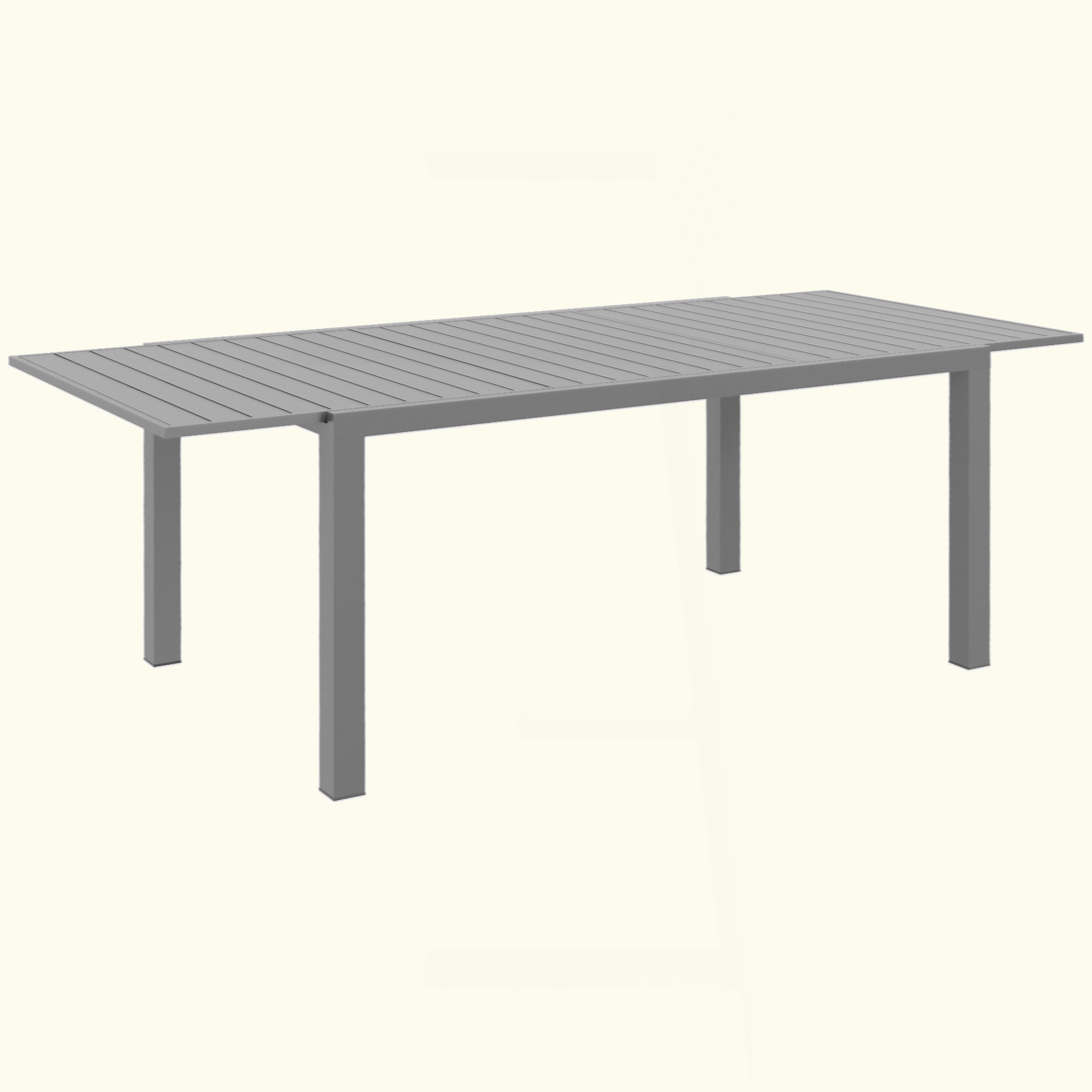 Hokku Designs Expandable Patio Table, Rectangle Patio Table, Outdoor ...