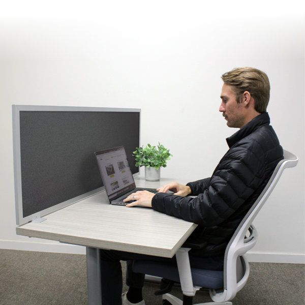 OBEX Acoustical Desk Mounted Privacy Panel | Wayfair