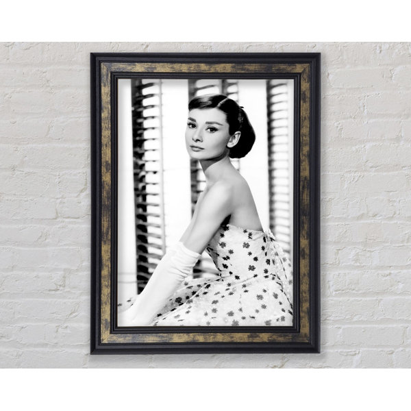 Bright Star Audrey Hepburn Style - Single Picture Frame Print | Wayfair ...