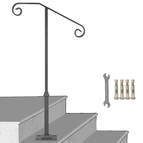 VEVOR Handrail Double Step & Reviews | Wayfair