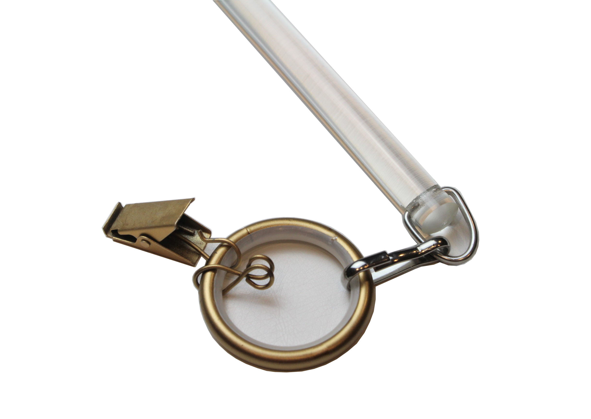 Rebrilliant Malott Acrylic Clear Wand Curtain Hardware Accessory ...