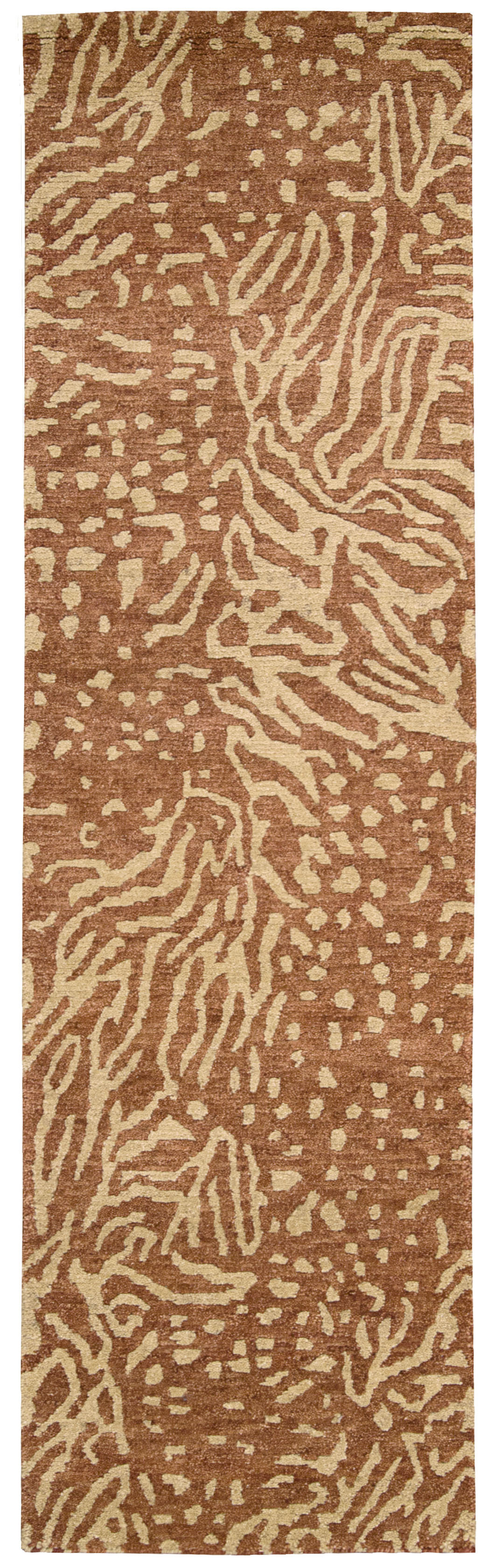 Bungalow Rose Colligan Hand-Knotted Wool Beige Area Rug | Wayfair
