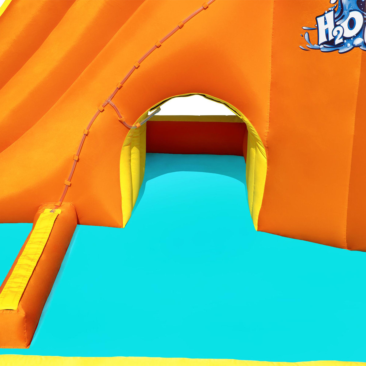 H2OGO! Bestway H2OGO! Tidal Tower Slide Yard Inflatable Mega Water Park ...