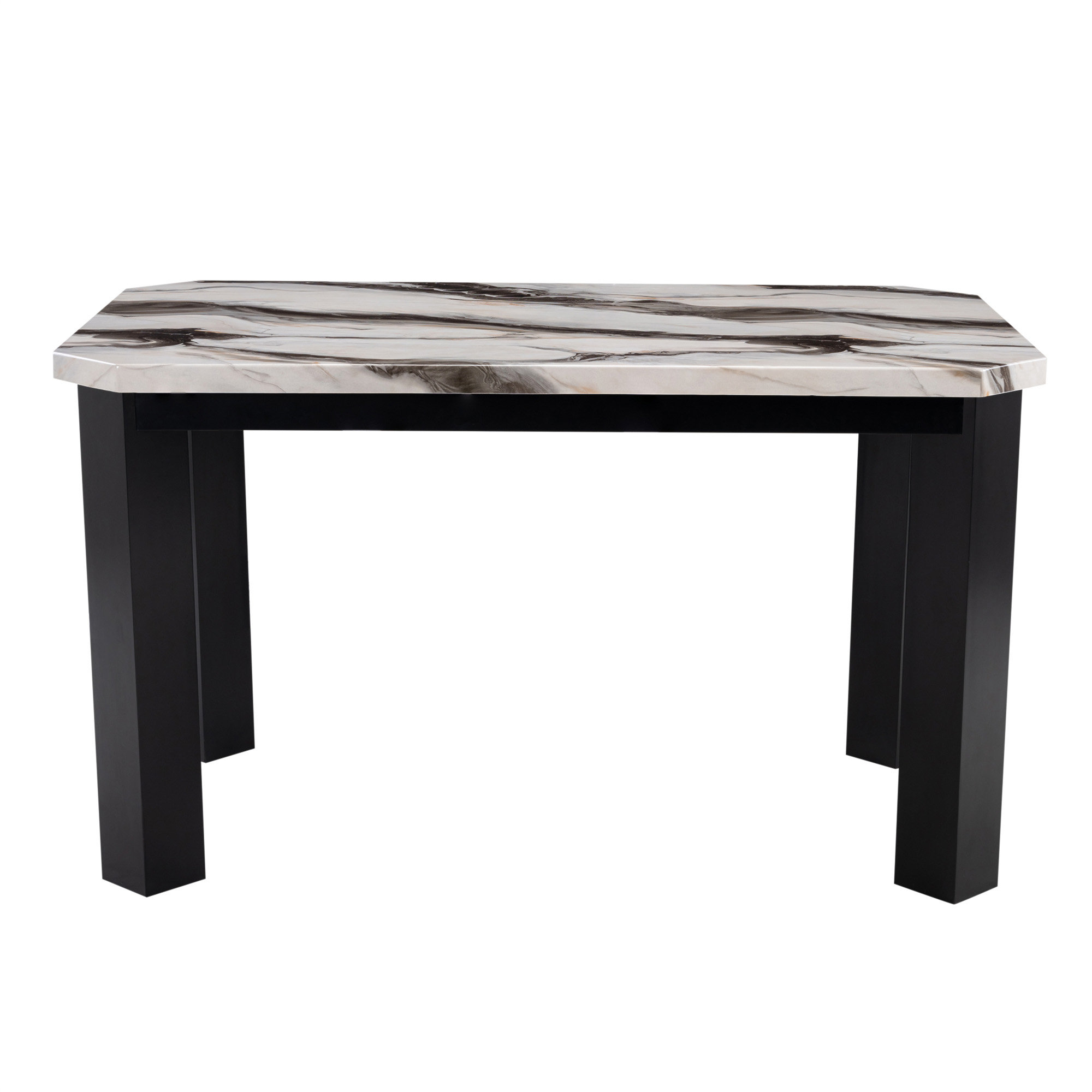 Ebern Designs MAGALY DARK GREY BAR TABLE - Wayfair Canada