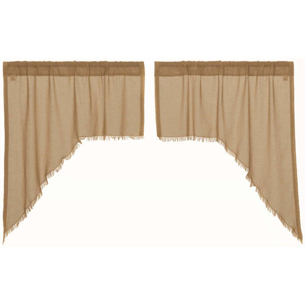 August Grove® Francoise Cotton Sheer Curtains / Drapes Pair & Reviews ...