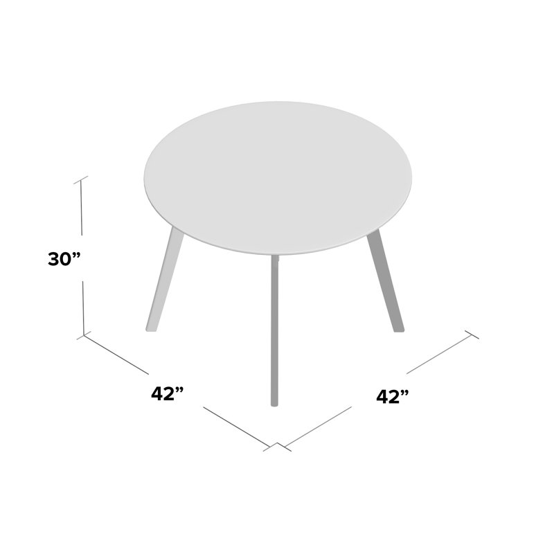 Hashtag Home Versus Solid Wood Dining Table & Reviews | Wayfair