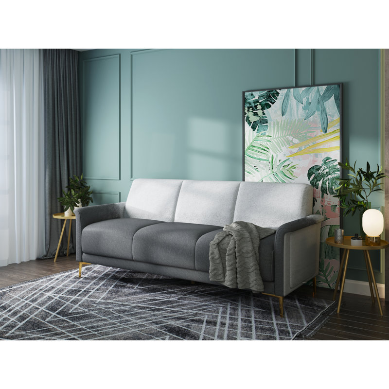Mercer41 Haillie 80" Upholstered Flared Arm Sofa | Wayfair