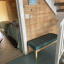 George Oliver Babbs Polyester Upholstered Bench & Reviews | Wayfair