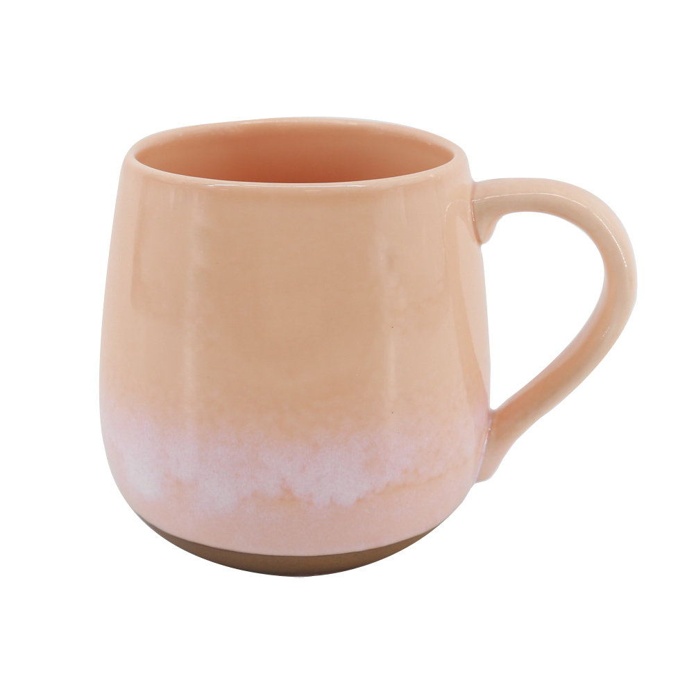 Orren Ellis Narrow-caliber Ceramic Mug Pink | Wayfair