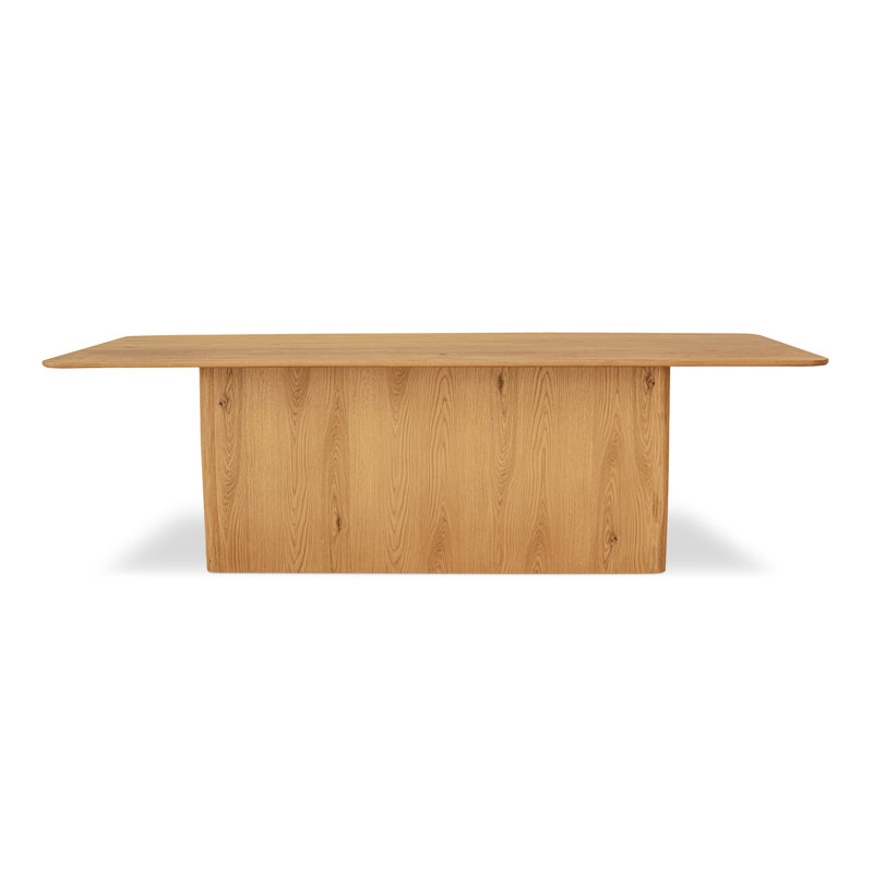 Loon Peak® Winston Dining Table Rustic Oak | AllModern