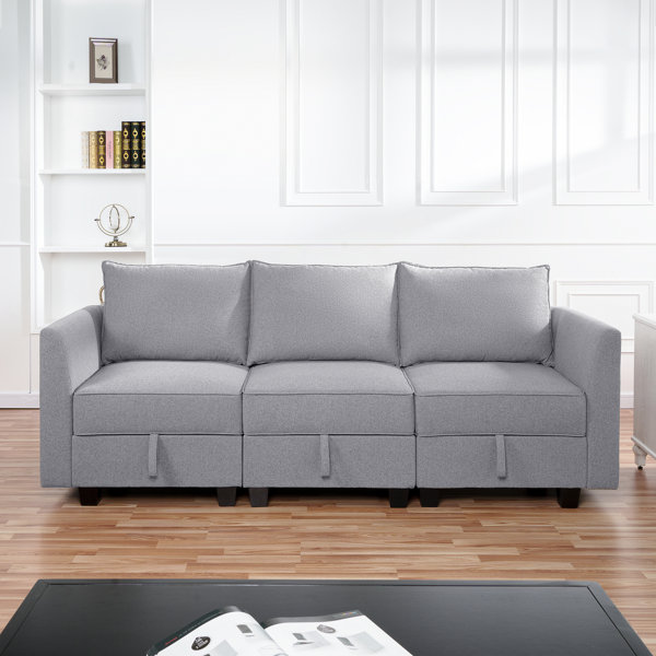 Ebern Designs Blerton Modular Living Room Sofa with Soft & Comfortable ...