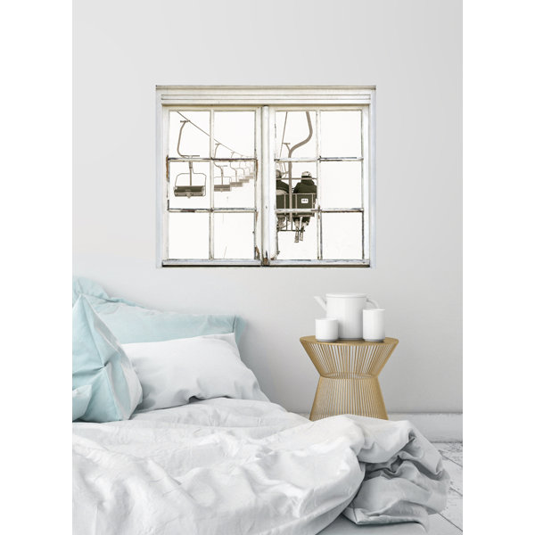 Ebern Designs Wandtattoo Window Crossbar und Seilbahn | Wayfair.de