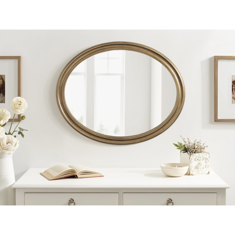 Mistana™ Jorah Flat Wall Mirror & Reviews | Wayfair