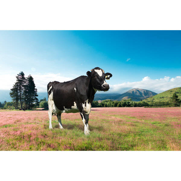 Brambly Cottage Olmitz Cow On Summer Pasture by Zhudifeng - Wrapped ...