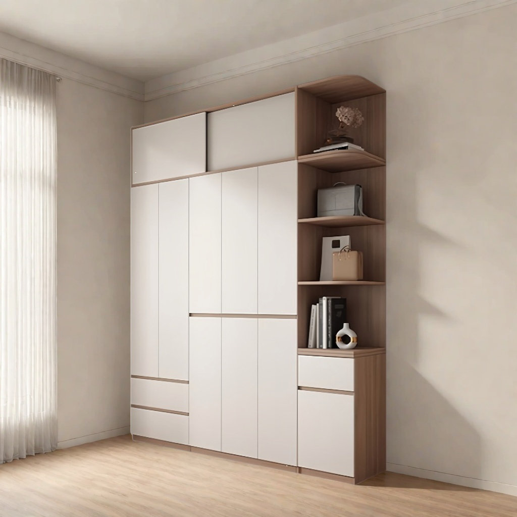 marlao Modern Simple Fashion Wardrobe | Wayfair