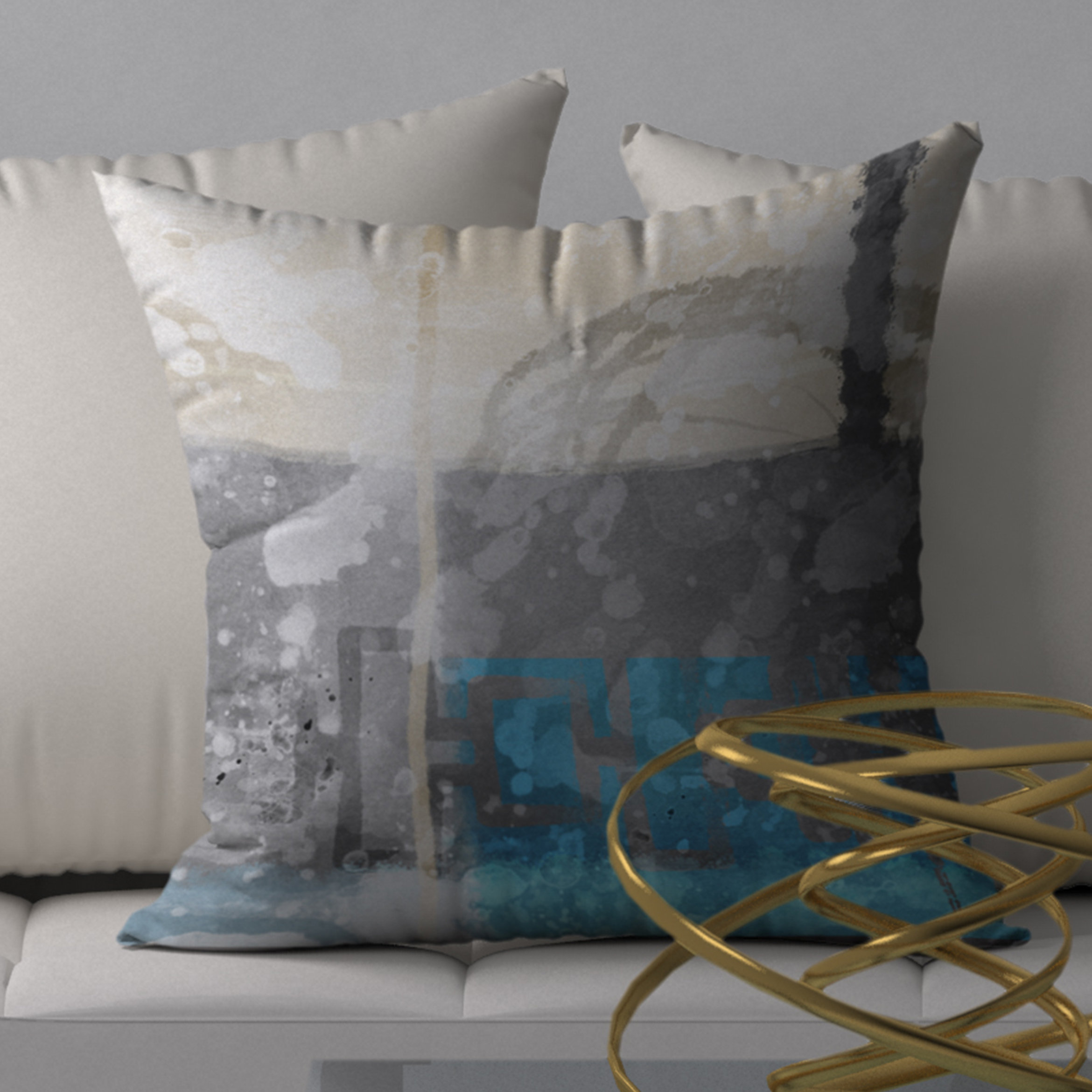 LeRoi Products Famous Spectacular Modern Contemporary Decorative Throw ...