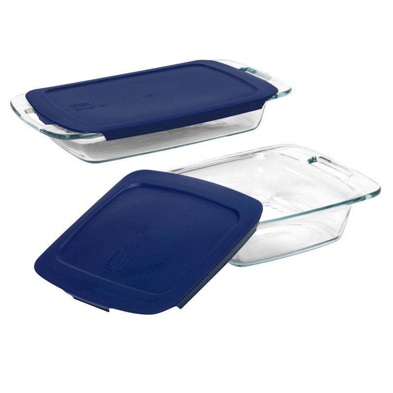 Pyrex Easy Grab 2 Piece Glass Bakeware Set & Reviews | Wayfair