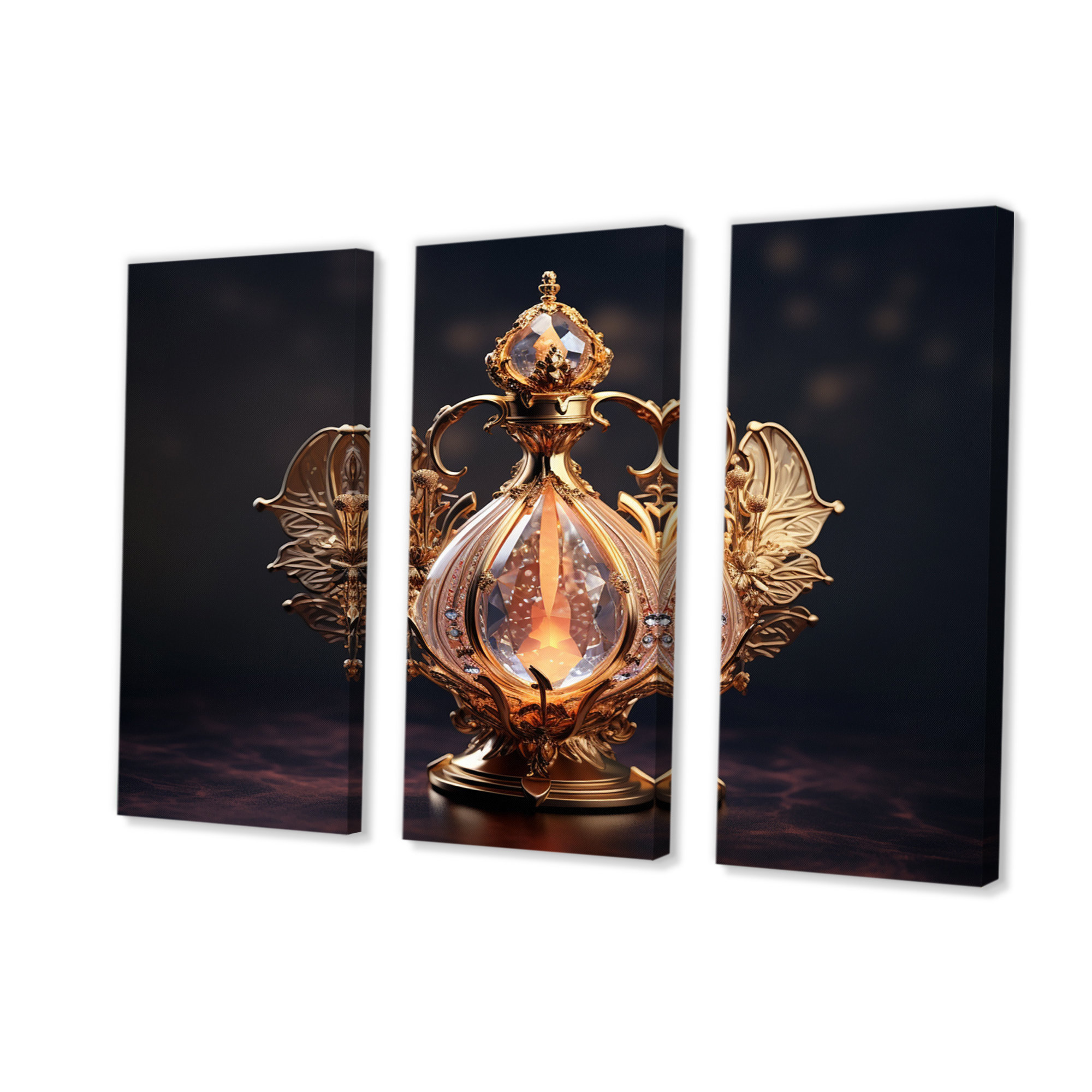 Design Art Retro Perfume Bottle Exquisite Design VII - Perfumes Wall ...