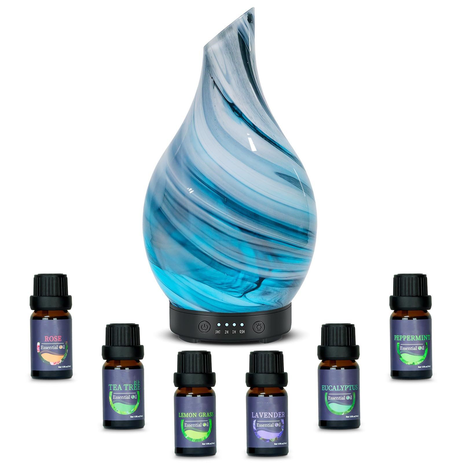 Brayden Studio® Oil Diffuser & Essential Oils Set - Aromatherapy ...