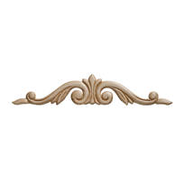Ornamental Mouldings 2'' H x 2'' W x 0.22'' D Wood Onlay Scroll ...