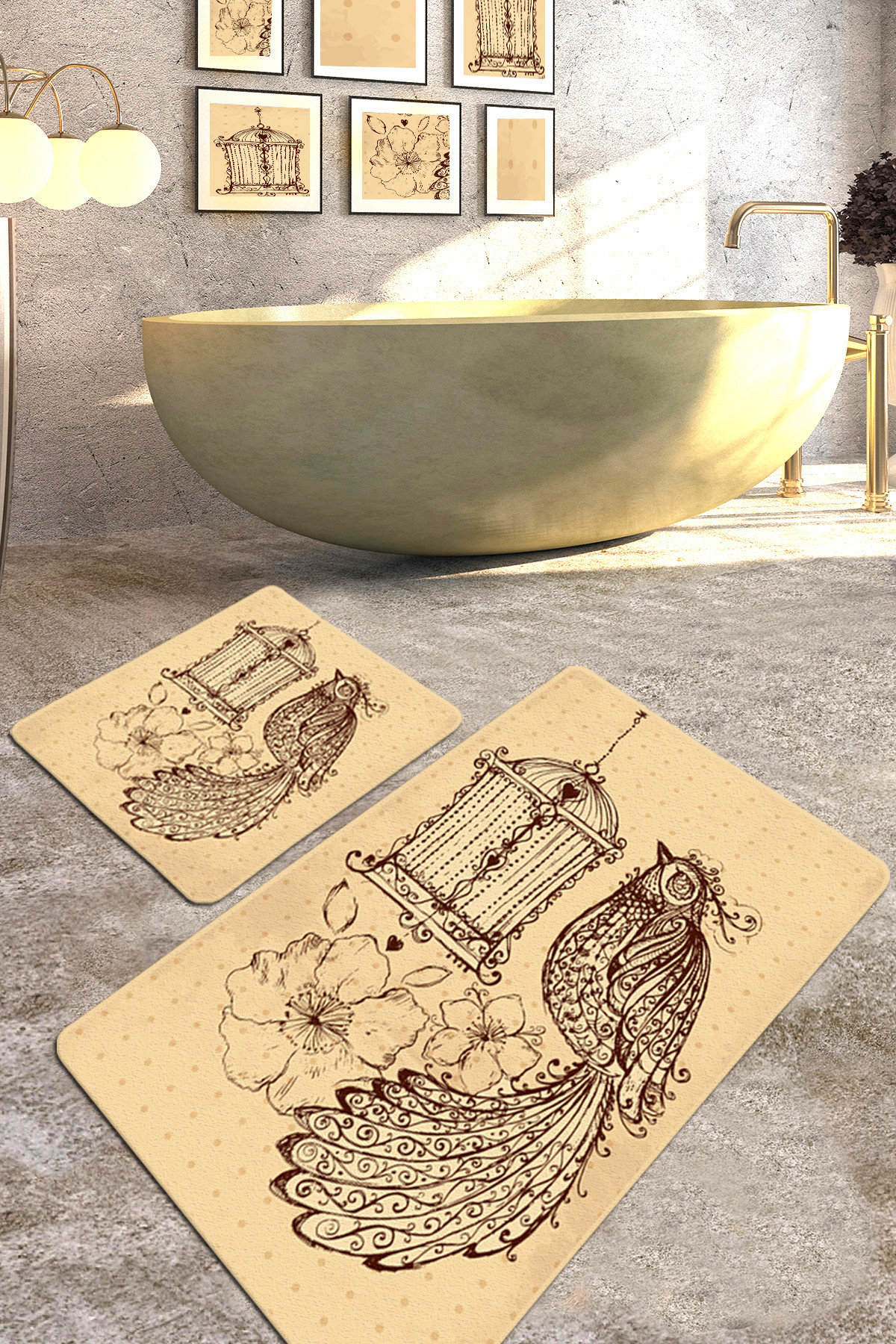 East Urban Home Breedlove 2 Piece Bath Mat Set - Wayfair Canada