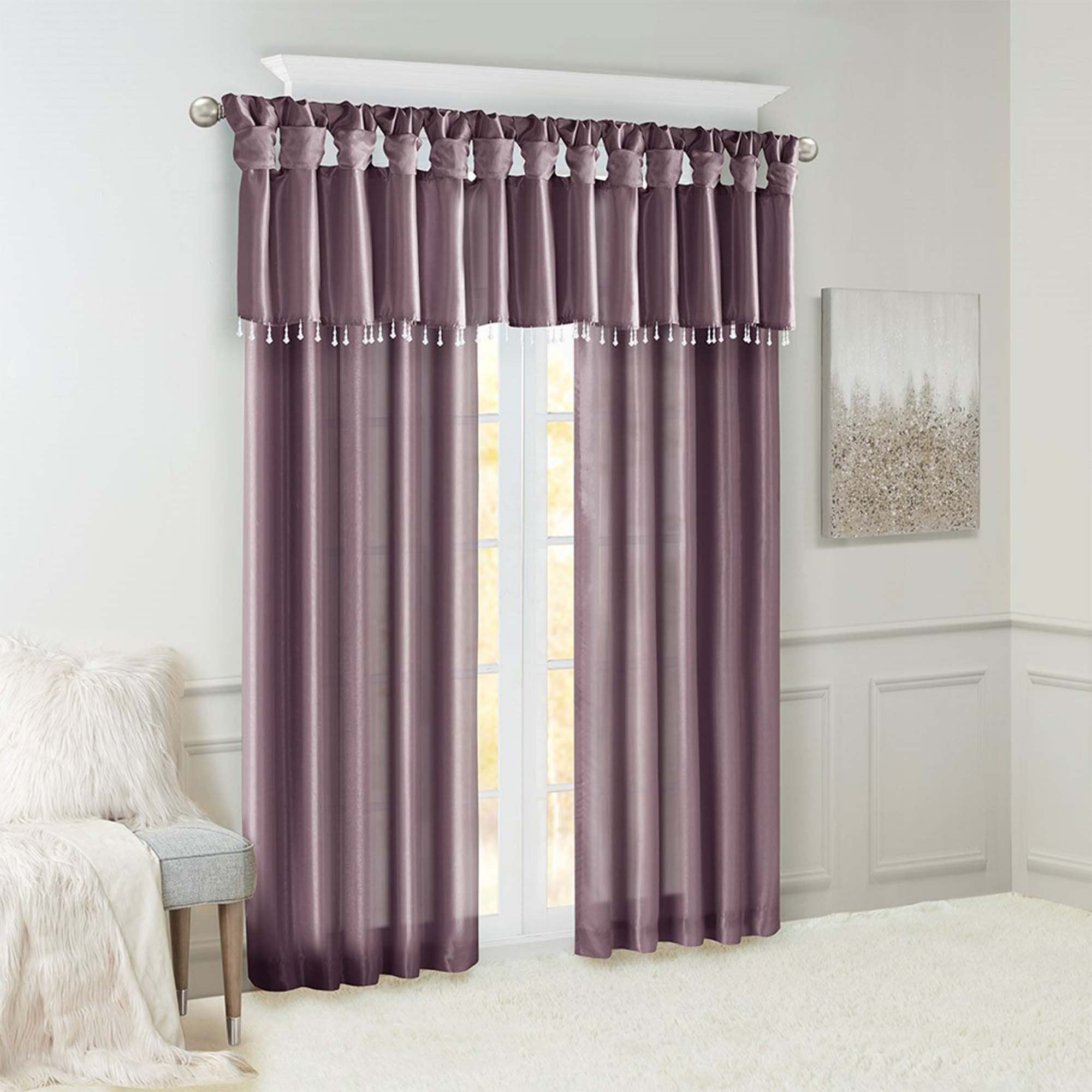 Red Barrel Studio Langlinais Polyester Curtain Panel | Wayfair