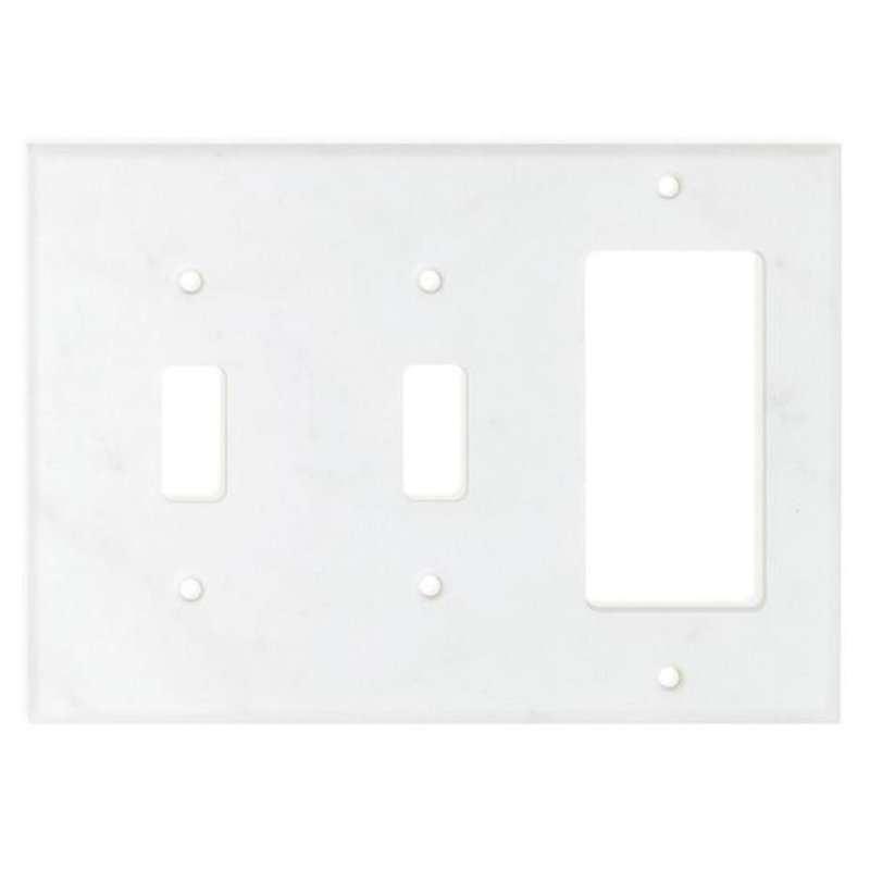 American Tile Depot 3-Gang Rocker / Toggle Light Switch Combination ...