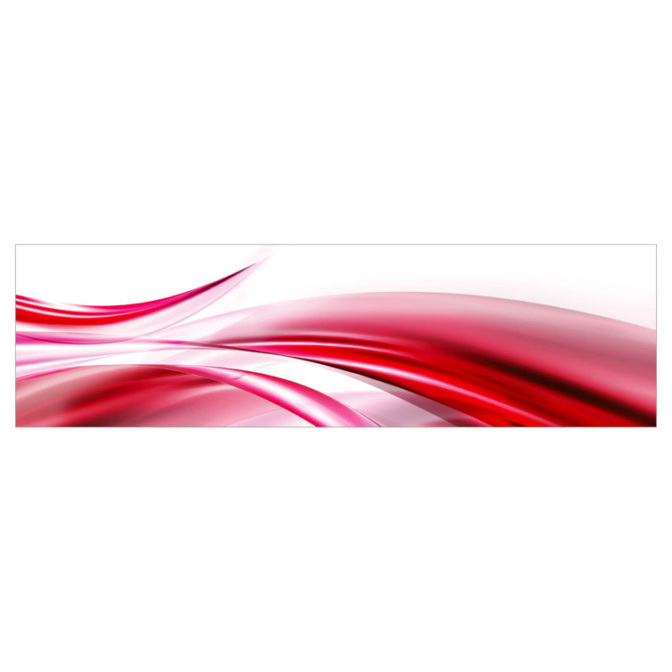 Ebern Designs Cortrell 50 x 175cm PVC Tile in Red | Wayfair.co.uk