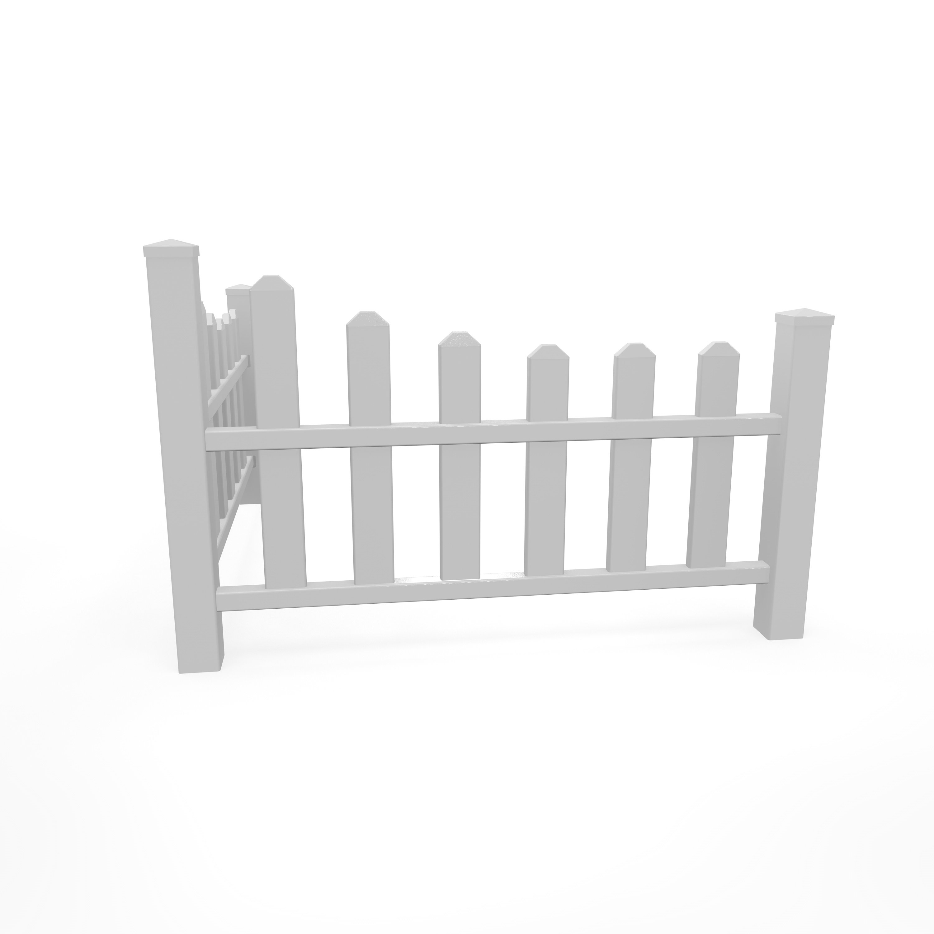 Vita Country Corner Picket & Reviews | Wayfair
