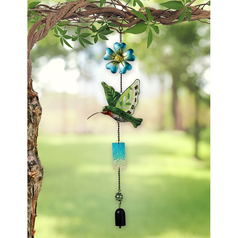 Rosalind Wheeler Carlos Ladybug Garland Wind Chime & Reviews | Wayfair