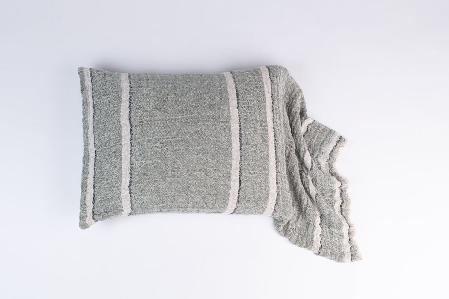 Birch Lane™ Daline Striped 100% Linen Sham | Birch Lane