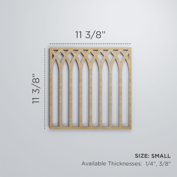 PCI Enterprises Cedar Park Decorative Fretwork Wood Wall Panels ...