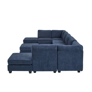 Three Posts™ Barnum 10 - Piece Upholstered Sectional & Reviews | Wayfair