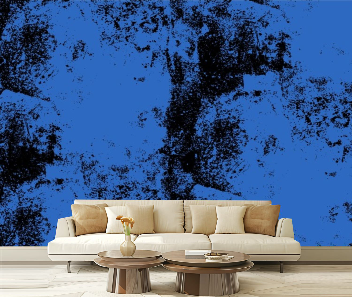 Ivy Bronx Peel and Stick Canvas Wallpaper Wall Mural High contrast ...
