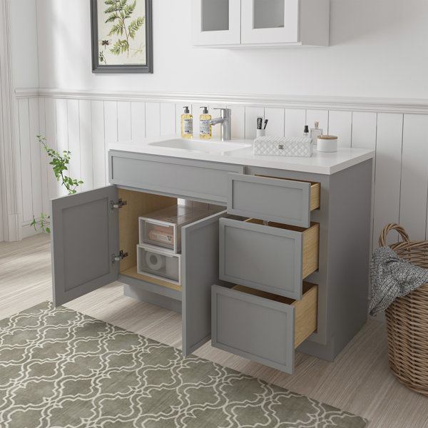 Home Beyond 45'' Single Bathroom Vanity Base Only | Wayfair