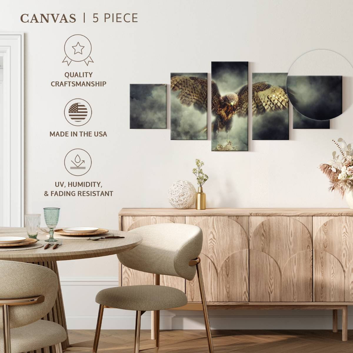 Latitude Run® Smoky Bald Eagle | Wayfair