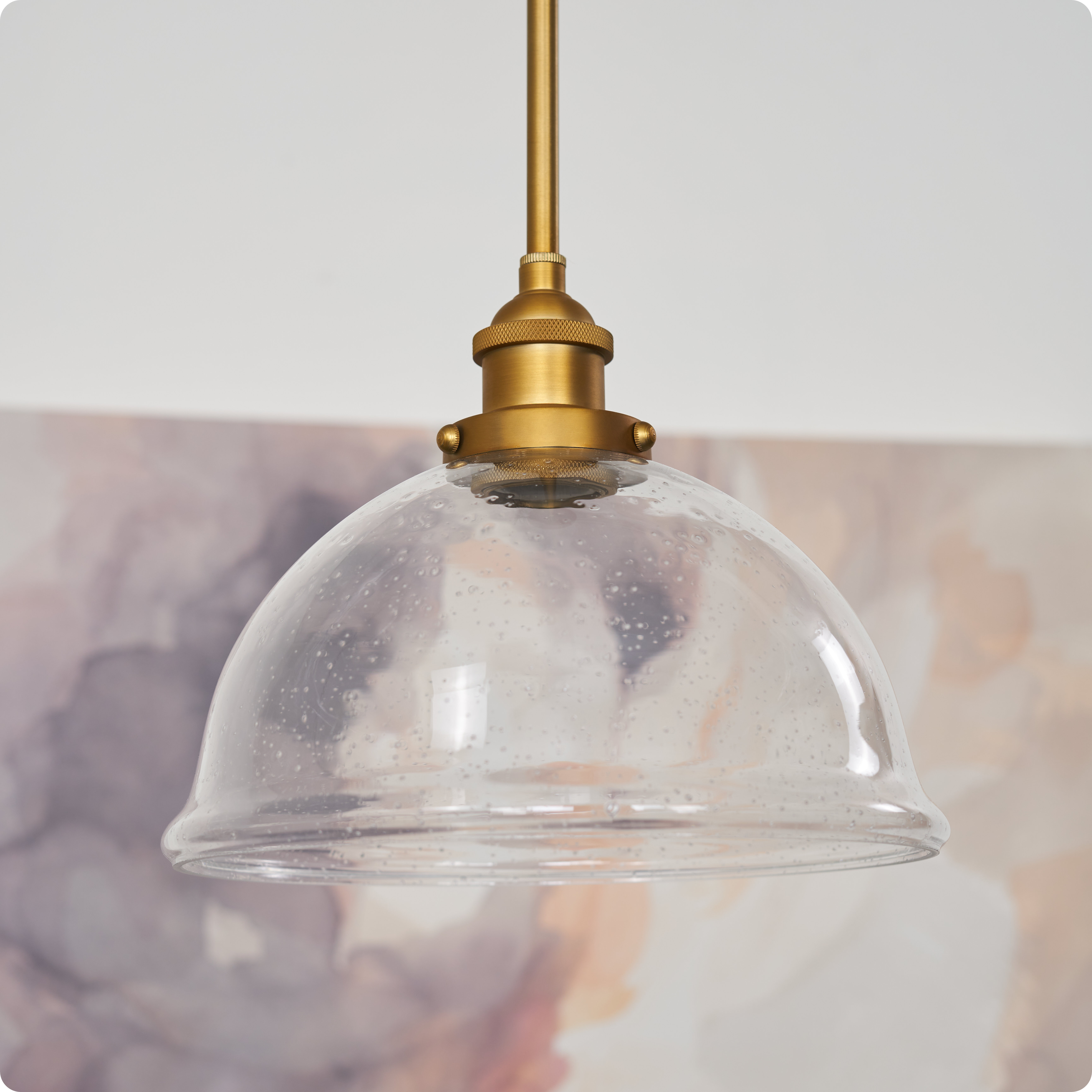 Breakwater Bay 5.25" H x 10" W Glass Bowl Lamp Shade ( Spider ) in ...