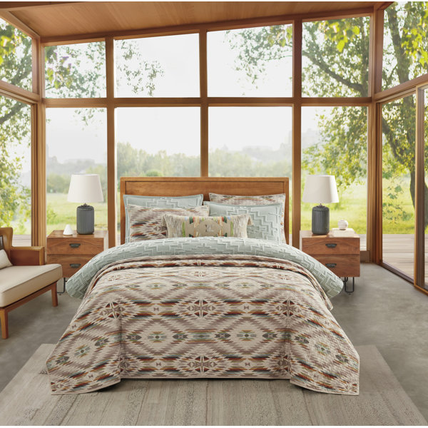 Pendleton Summerland Coverlet Set Tan | Wayfair