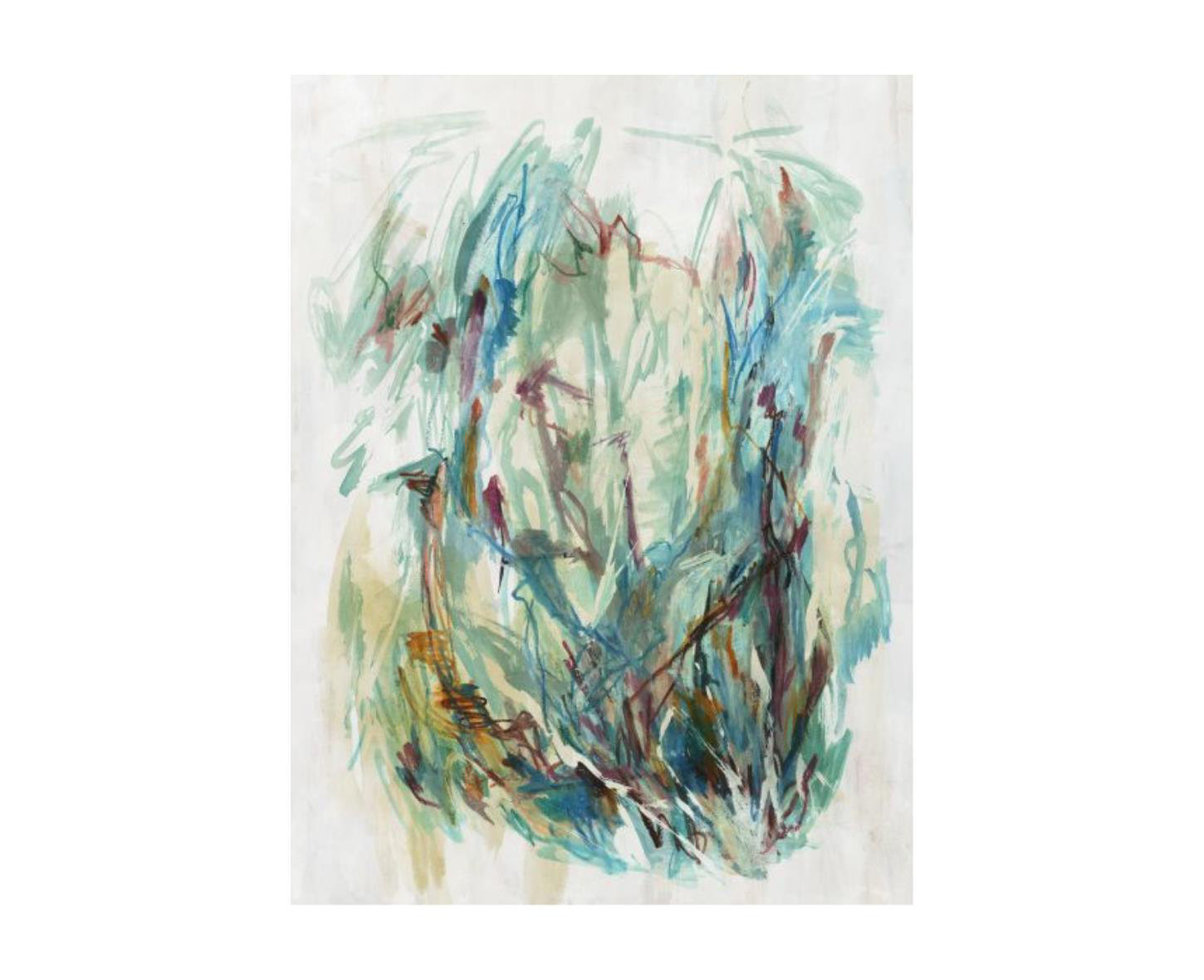 Chelsea Art Studio Cold Flame by Elle Youngstrom - Wrapped Canvas ...