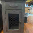 Gracie Oaks Jakendra Solid Wood End Table with Storage and Built-In ...