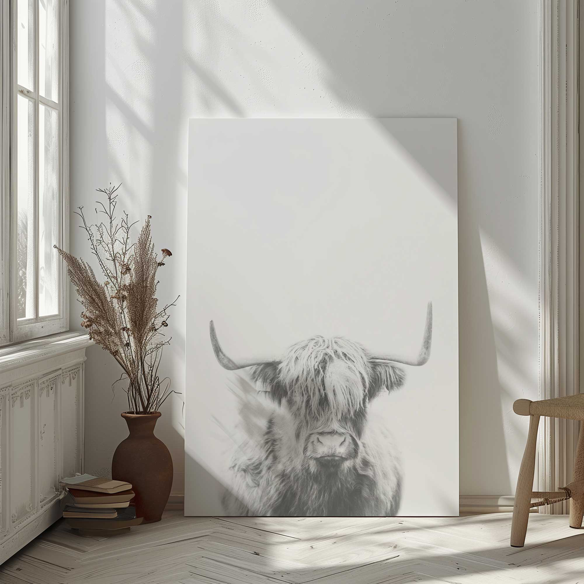 Union Rustic Highland Spirit Rolled Canvas Print | Wayfair