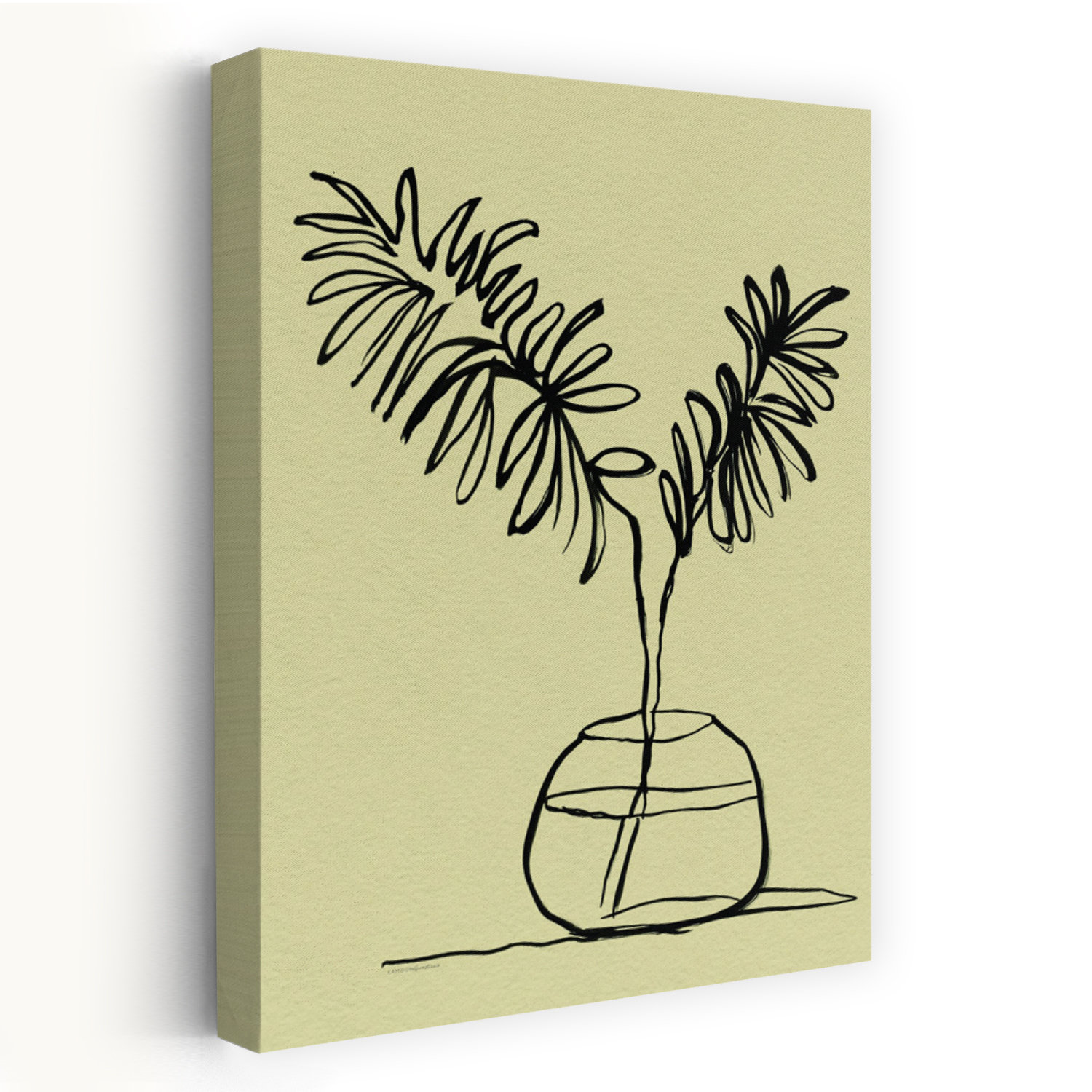 Ophelia & Co. Tropical Vacation Abstract Tropical Landscape Art | Wayfair