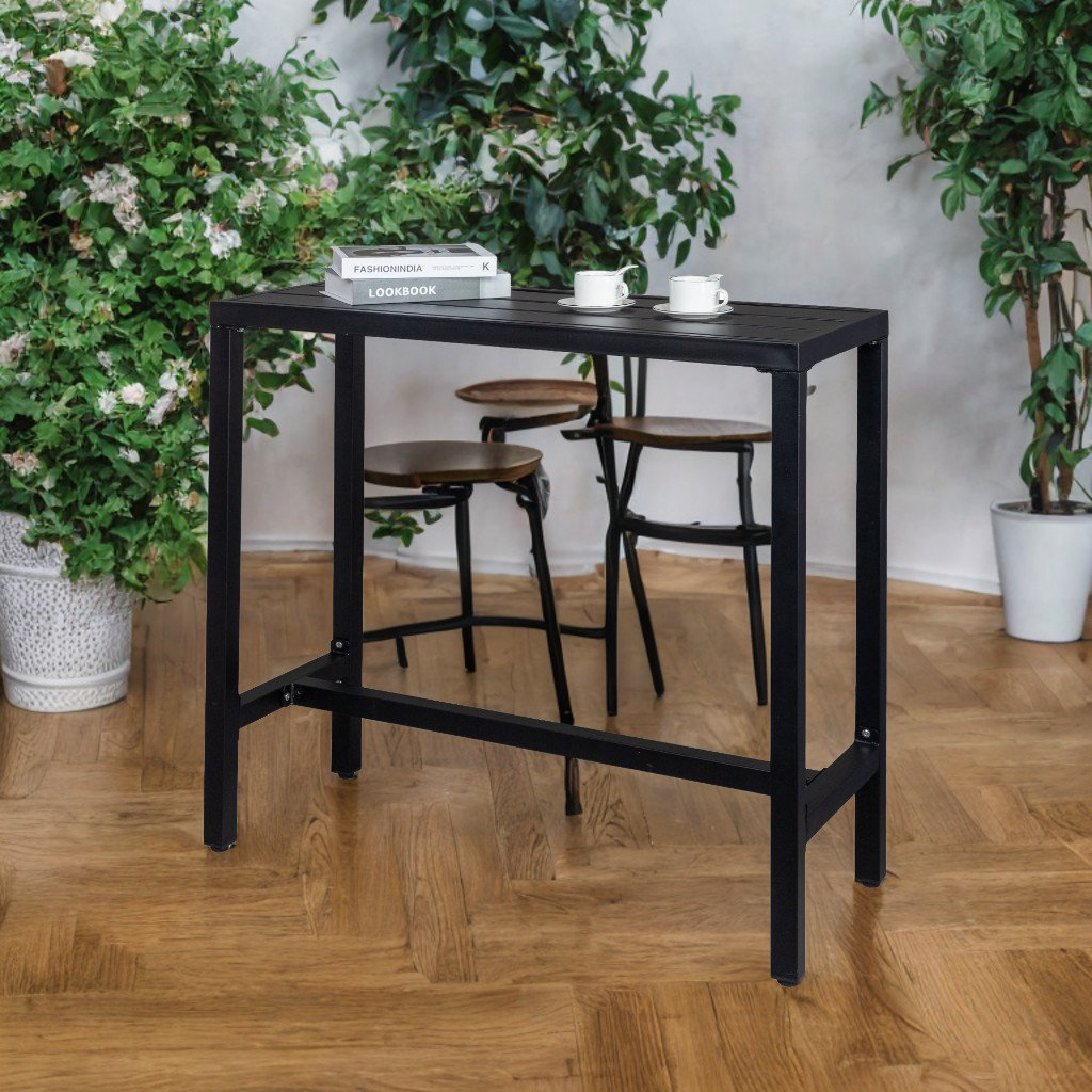 Lark Manor™ Rogin Iron Bar Table & Reviews | Wayfair
