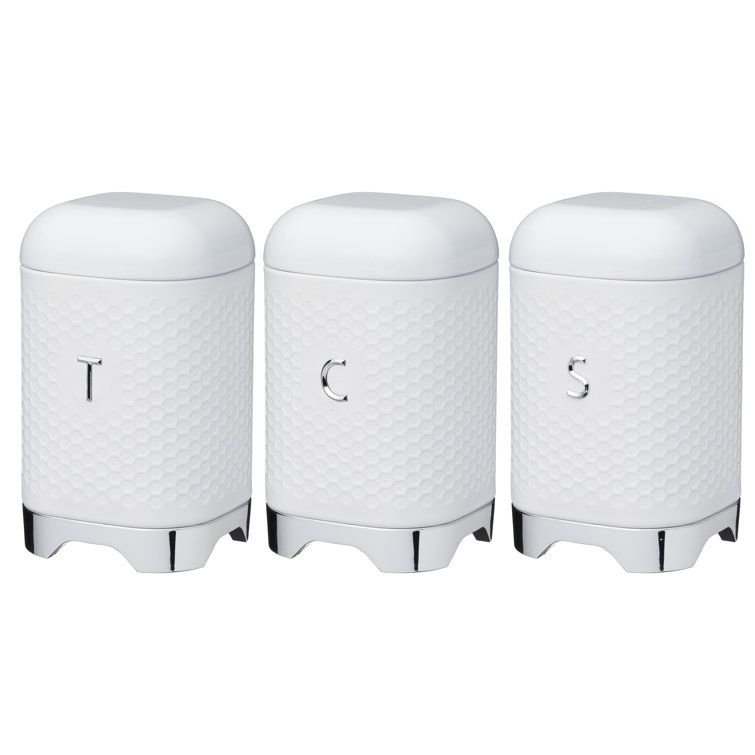 KitchenCraft Lovello 3 Piece Coffee, Tea, & Sugar Jar Set & Reviews ...